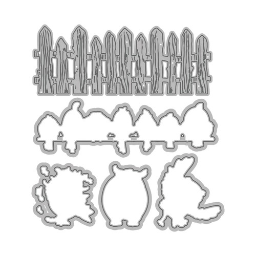 Silly Cartoon Birds so Very Proud of You Metal Cutting Dies Clear ...