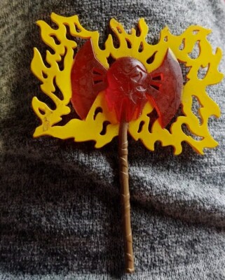 WEAPON ONLY! AMAZING SPIDER-MAN 2099 RED FLAMING AXE VARIANT ANIMATED TOYBIZ! L6 | eBay