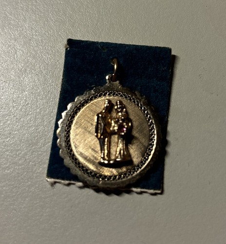 Vintage 1960s Griffith Sterling Karatclad 3D Bride & Groom Charm NOS | eBay