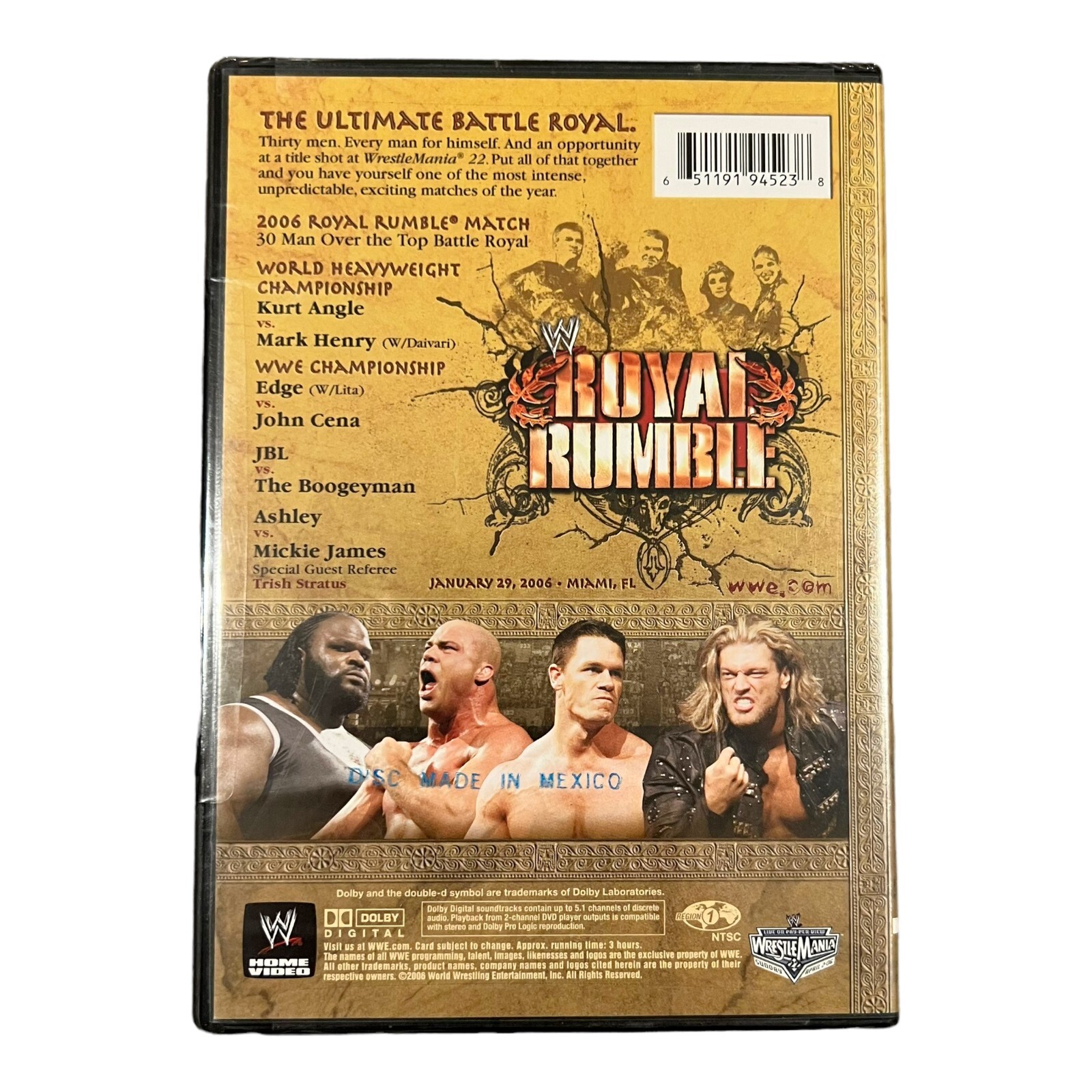 WWE - Royal Rumble 2006 (DVD, 2006) for sale online | eBay