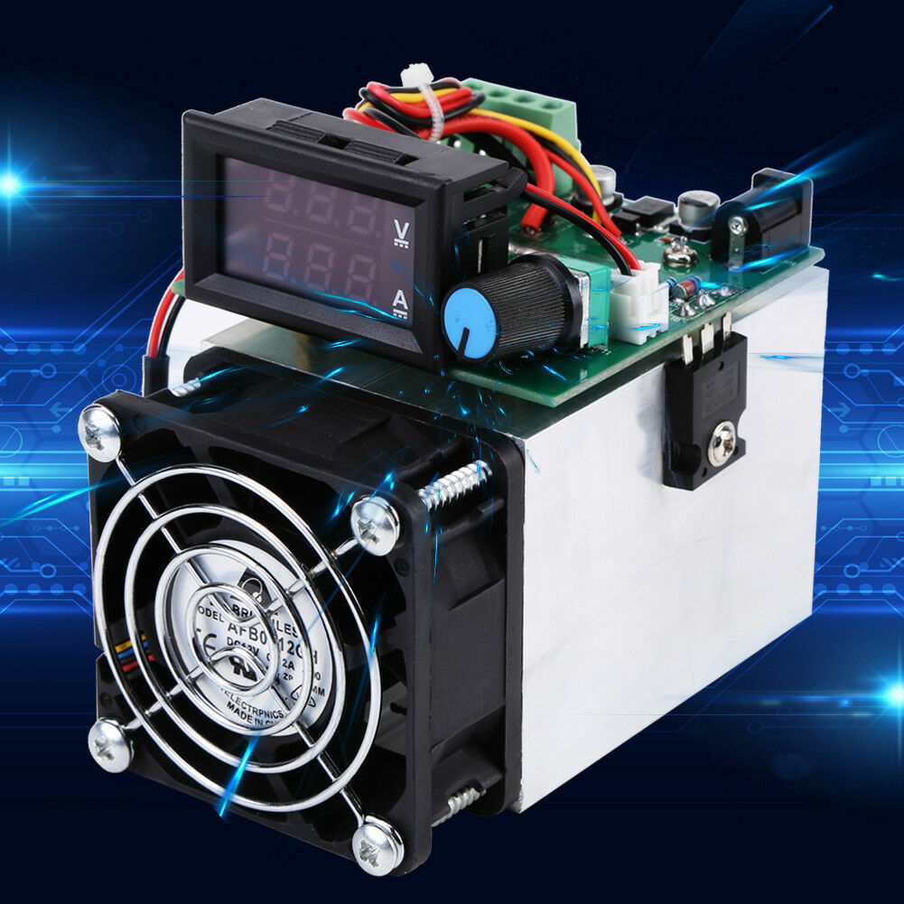 Electronic Load 0-10A DC 12V 100W Discharge Battery Capacity Testing ...