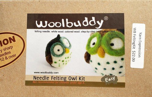 Woolbuddy Needle Felting Animal Kits Pick from Giraffe, Owl, Panda or ...
