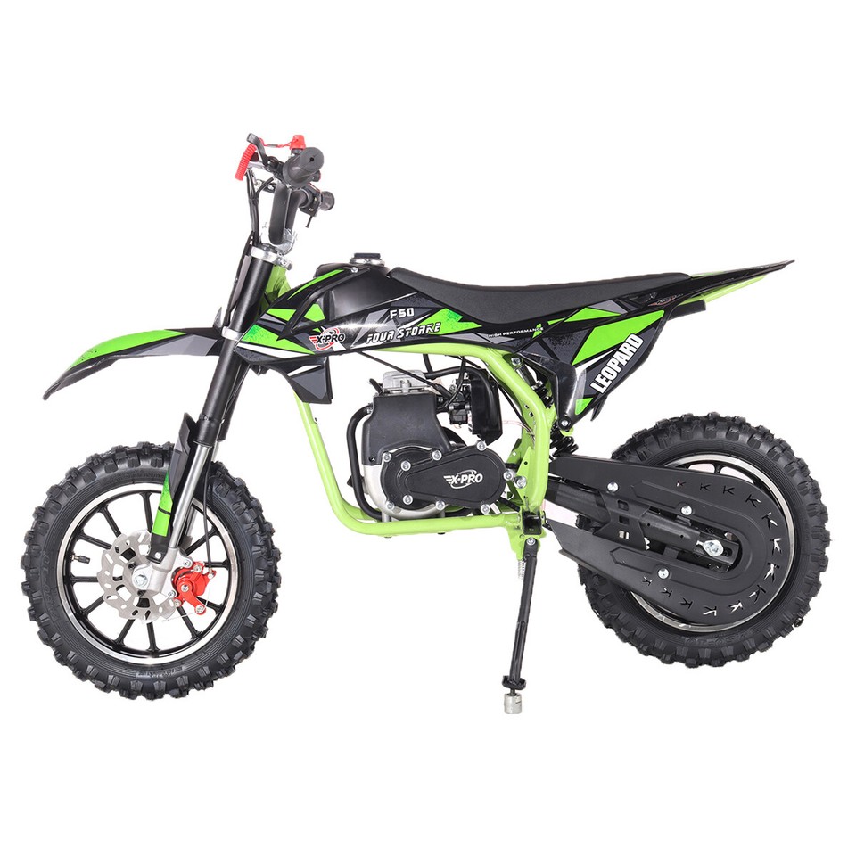 X-PRO Leopard Mini Dirt Bike 40cc Kids Pit Bike Gas Powered Off Road ...