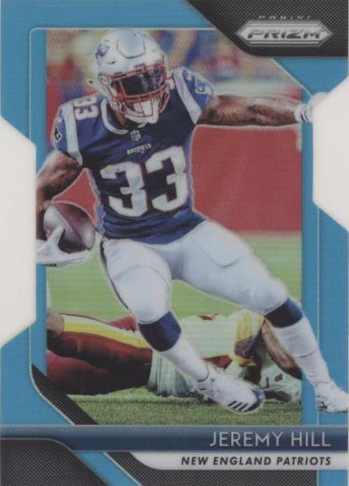 2018 Panini Prizm - Jeremy Hill #75 Light Blue Prizm /199 for sale ...