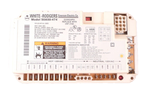 White Rodgers 50A50-474 Circuit Board Ignition Control Module CNT2183 ...