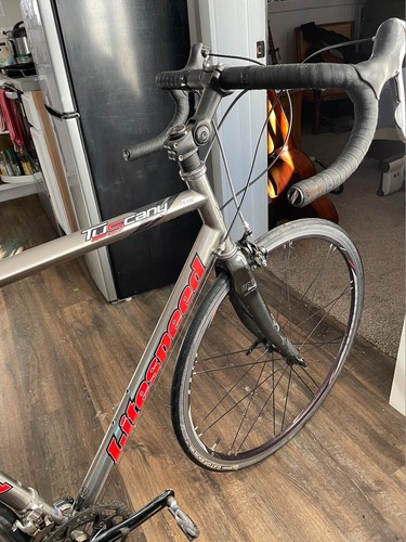 Litespeed Tuscany Road Bike Ultralight Titanium, DuraAce Deraileur Low ...