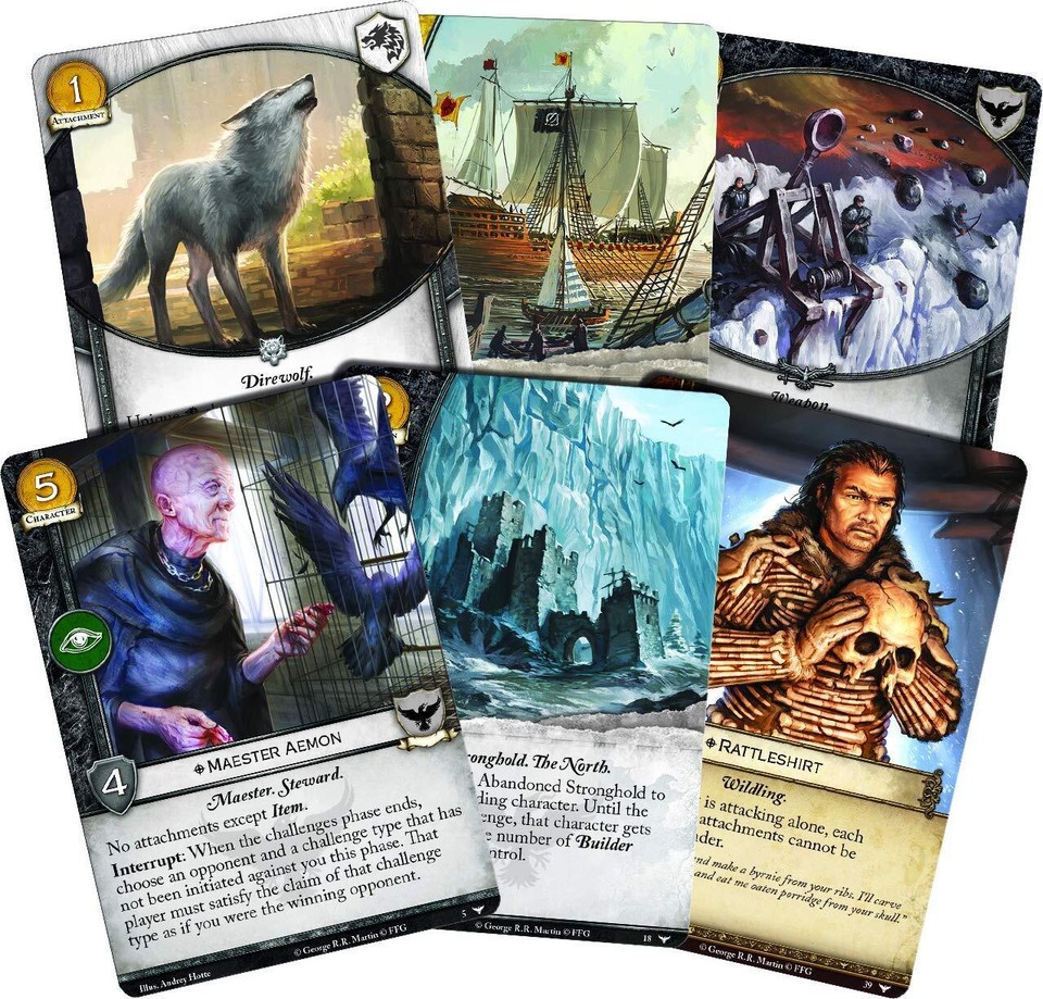 A Game of Thrones LCG Second Edition: Watchers On The Wall EXPANSION ...