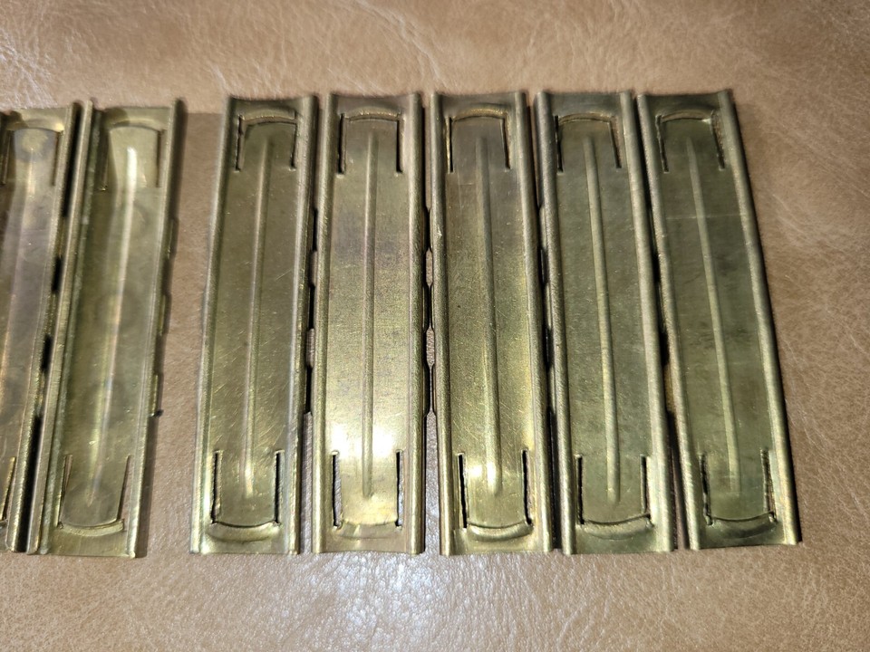Mauser Stripper Clips 8mm Lot of 10 Brass Turkish Original WWII Era K98 ...