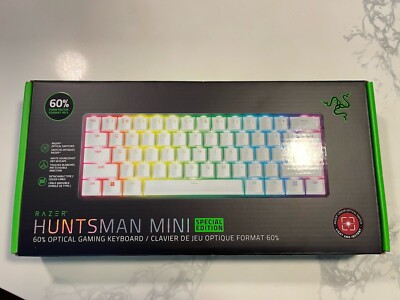 Razer Huntsman Mini Special Edition Gaming Keyboard RZ03-R3U1 BLK/WHITE ...