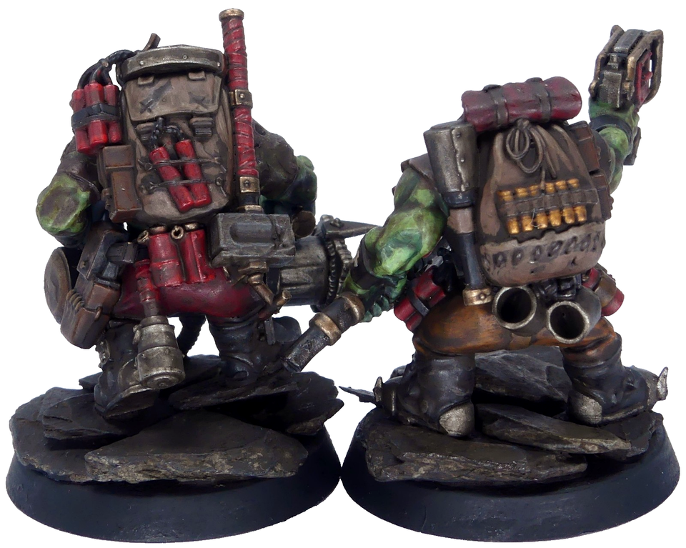 Warhammer 40k Orks Warhammer 40K Ork Kill Team Kommandos (12 Models) | eBay