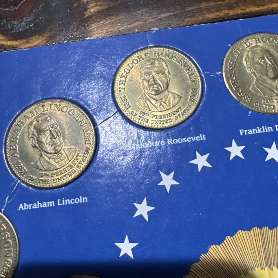 Shell Presidential Collector Coins Set, 8 coins, 1992 | eBay