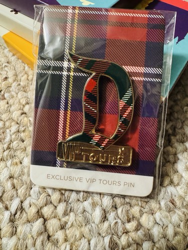 New Disney Exclusive VIP Tours Pin Disneyland 2024 Tartan Plaid Parks ...