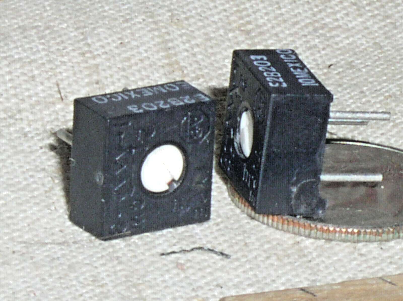 2 AB ALLEN BRADLEY E2B203 20K TRIMPOT POT TRIMMER SINGLE 1 TURN ...