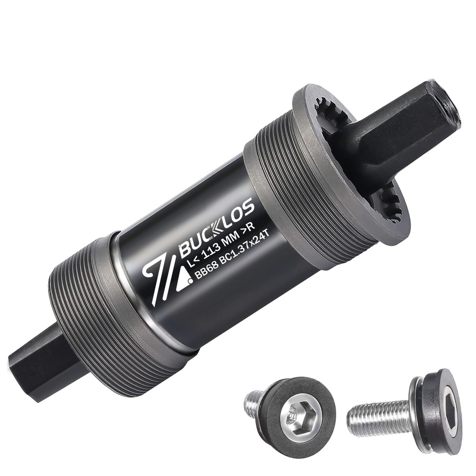 Bike Square Taper JIS Bottom Bracket Sealed Bearing For Shimano BSA 68 ...