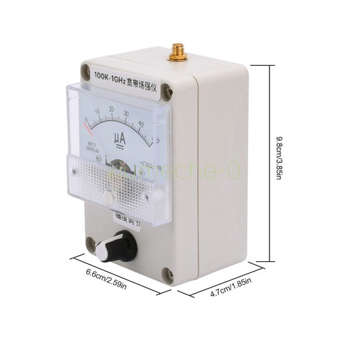 100KHz-1000MHz Field Strength Indicator Meter RF Signal Level Meter ...