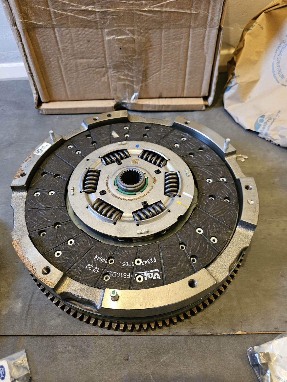 Genuine FORD TRANSIT 2.2 2.0 FWD 6 SPEED Clutch Repair Kit 2519767 ...