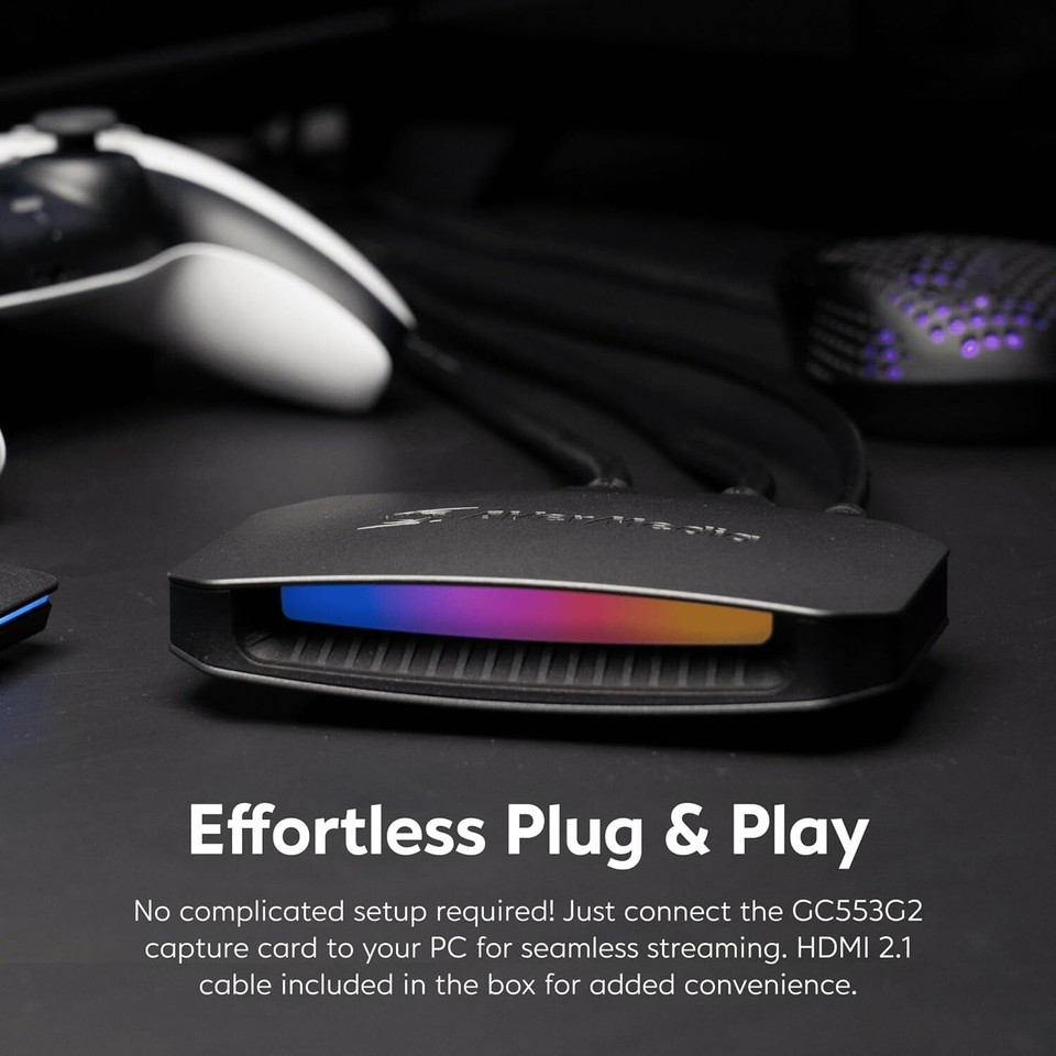 AVerMedia Live Gamer Ultra 2.1-4K Plug & Play Capture Card w/ VRR & HDR ...