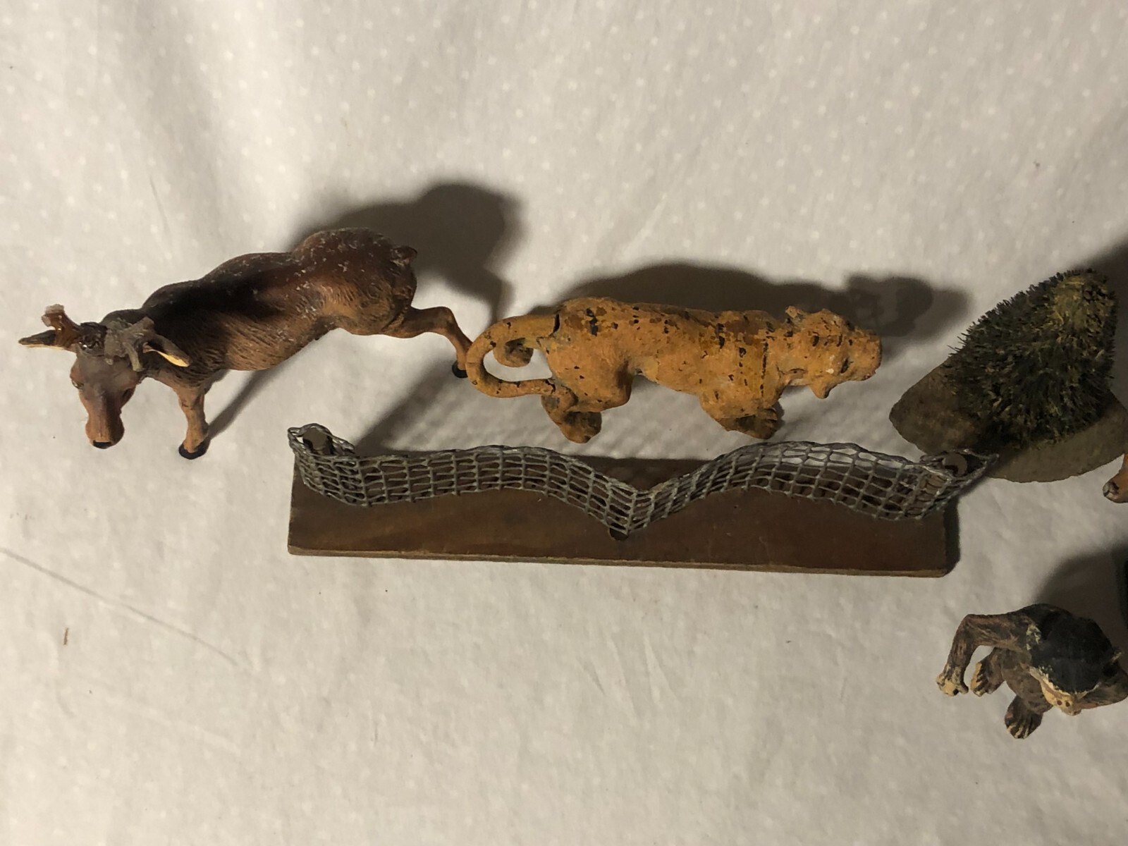 Elastolin Zoo Figures Composition Toys Lineol Germany 1930s E-65 | eBay