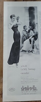 1957 Slenderella Figure You'll Love Being Slender Vintage Ad | eBay