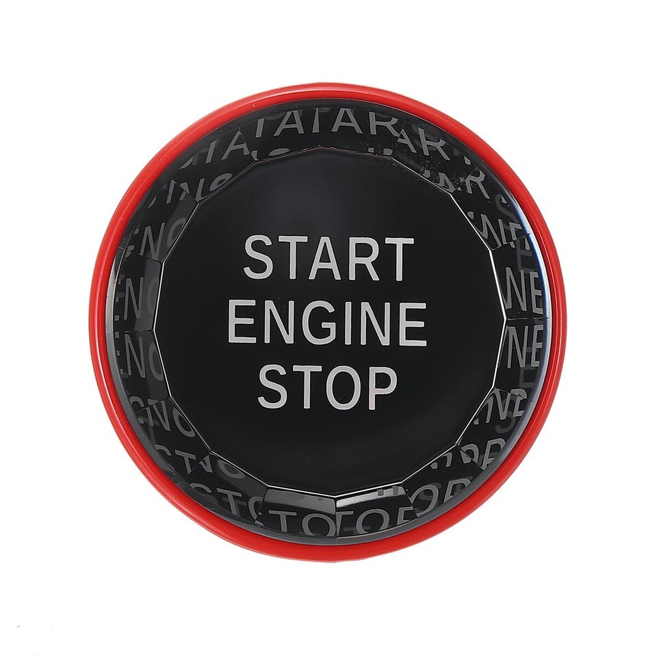 New Red For BMW E90 E91 E92 E93 E84 E70 Crystal Engine Start Stop ...