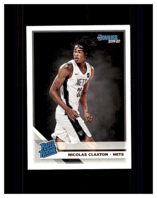 Nicolas Claxton #229 2019-20 DONRUSS BASKETBALL RATED ROOKIE RC | eBay