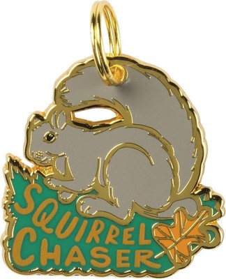 Pet Collar Charm "Squirrel Chaser" #100-1215 | eBay