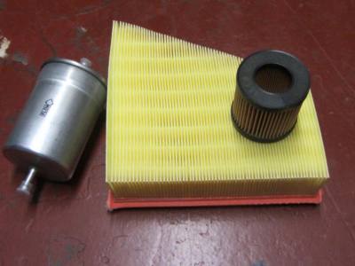 Oil Air Fuel Filter FOR VW Polo Mk 4 1.2 6v 1198 Petrol 55 BHP 6/05-4/ ...