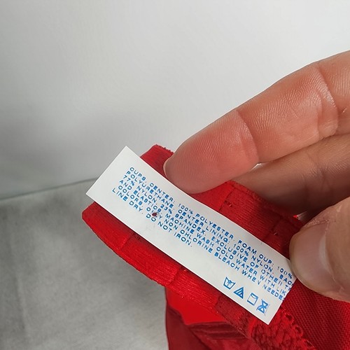 Playtex Cross Your Heart Sweetheart Red Bra Size 36B | eBay