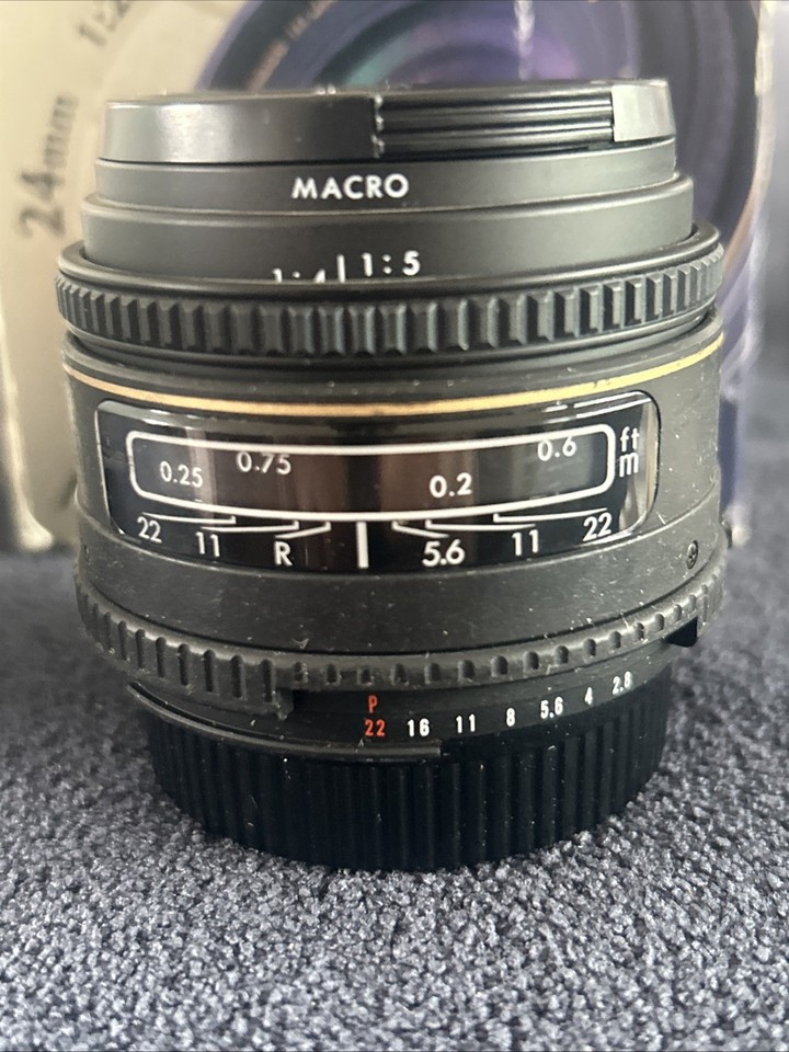 Quantaray 24mm F/2.8 Tech-10 Macro Autofocus Lens For Nikon F Mount | eBay