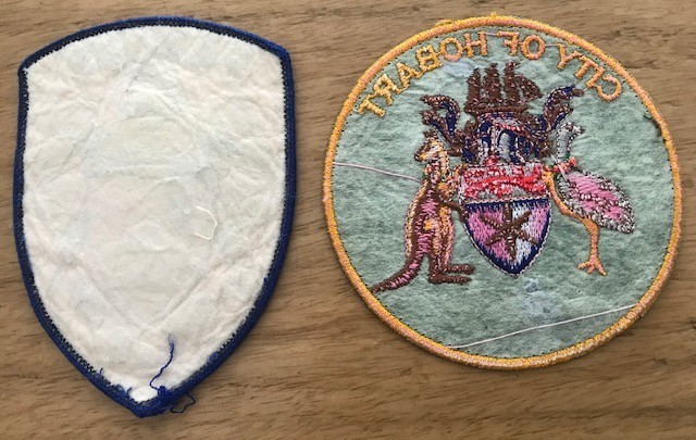 Obsolete City Of Belmont W.A. Ranger Patch & City Of Hobart Cloth Patch ...