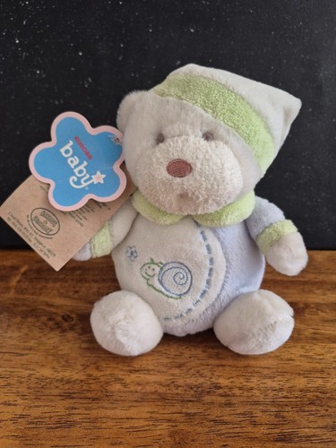 Aurora World Blue Comfy Bear with chime plush. Like new with tags ...