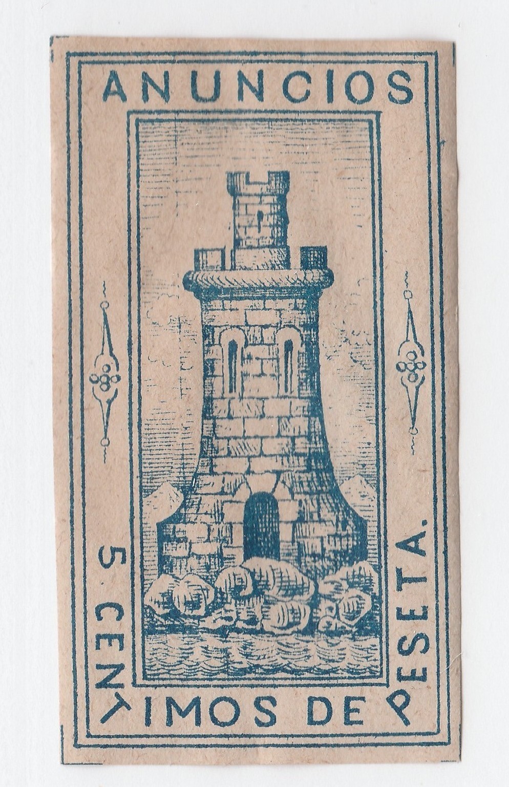 Spain Scarce - slighty larger size revenue Stamp 467- nice! | eBay