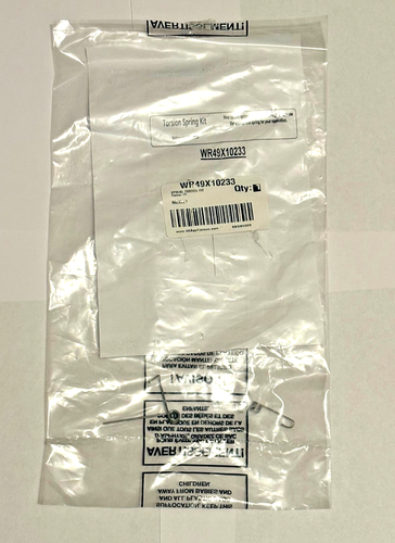 WR49X10233 GENERAL ELECTRIC REFRIGERATOR ICE DISPENSER TORSION SPRING ...