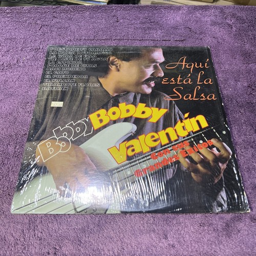 LP-BOBBY VALENTIN AQUI ESTA LA SALSA - CON SUS GRANDES EXITOS - BRONCO ...