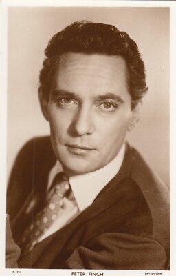 Peter Finch old RPPC Actor Theatre Film Movies Hollywood 2404203 | eBay
