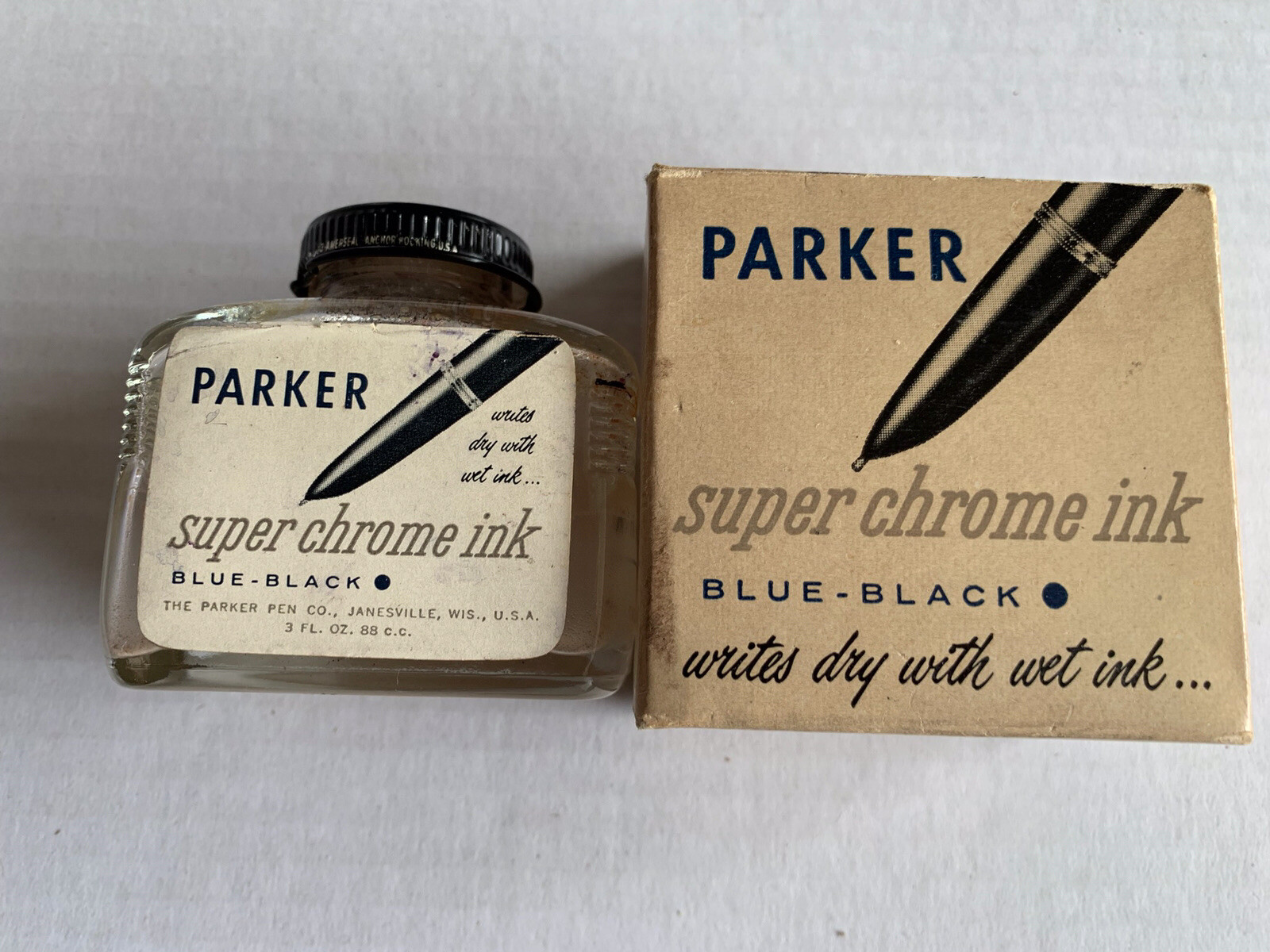 Antique Fountain Pen And Ink