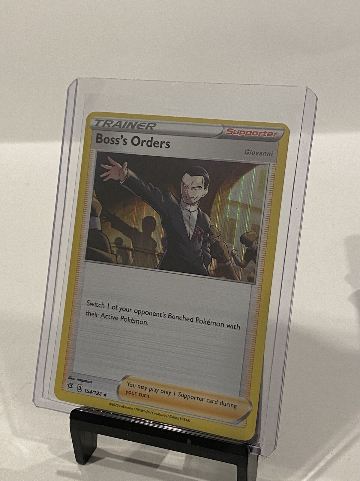 Boss's Orders Holo Rare 154/192 Rebel Clash-Pokemon TCG NM/M | eBay