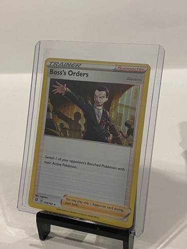 Boss's Orders Holo Rare 154/192 Rebel Clash-Pokemon TCG NM/M | eBay