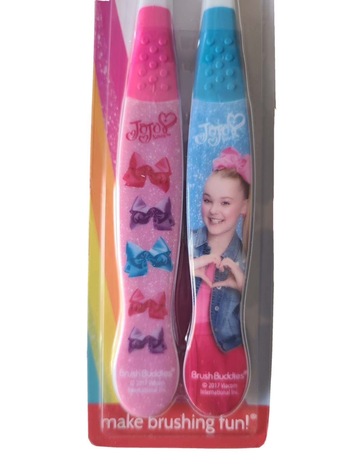 Nickelodeon 2 Sets of 2Pk JoJo Siwa Toothbrush ♡ Soft Bristle ...
