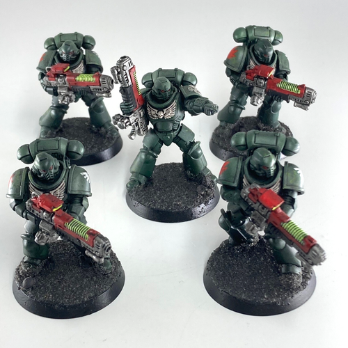 Hellblaster Squad - Dark Angels Space Marines - Painted Warhammer 40K ...