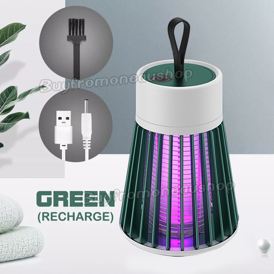 Electric Mosquito Killer Lamp Insect Catcher Fly Bug Zapper Trap LED UV ...