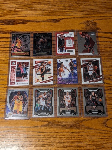 Jimmy Butler And Miami Teammates 12 Card Lot - Panini Prizm, Panini ...