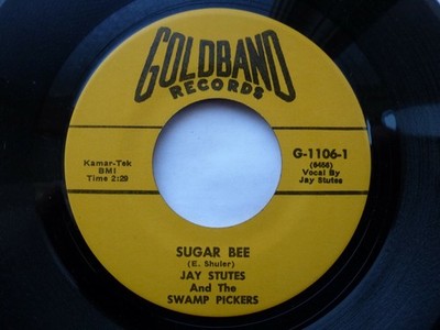 JAY STUTES 45 'SUGAR BEE' USA GOLDBAND KILLER 1960 CAJUN BOP STROLLER ...