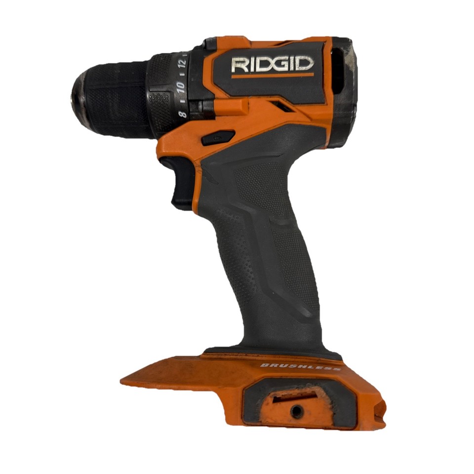 RIDGID R87012 18V SubCompact Brushless Cordless 1/2 in. Drill/Driver ...