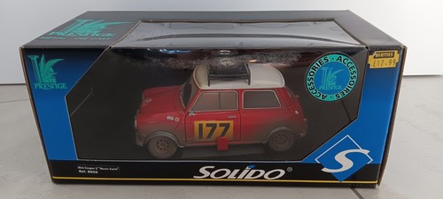 Vintage Solido Prestige 1:18 Mini Cooper S "Monte Carlo" Rally Dusty ...