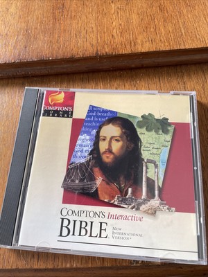 Compton’s Interactive Bible Version 1.0 CD ROM New International ...
