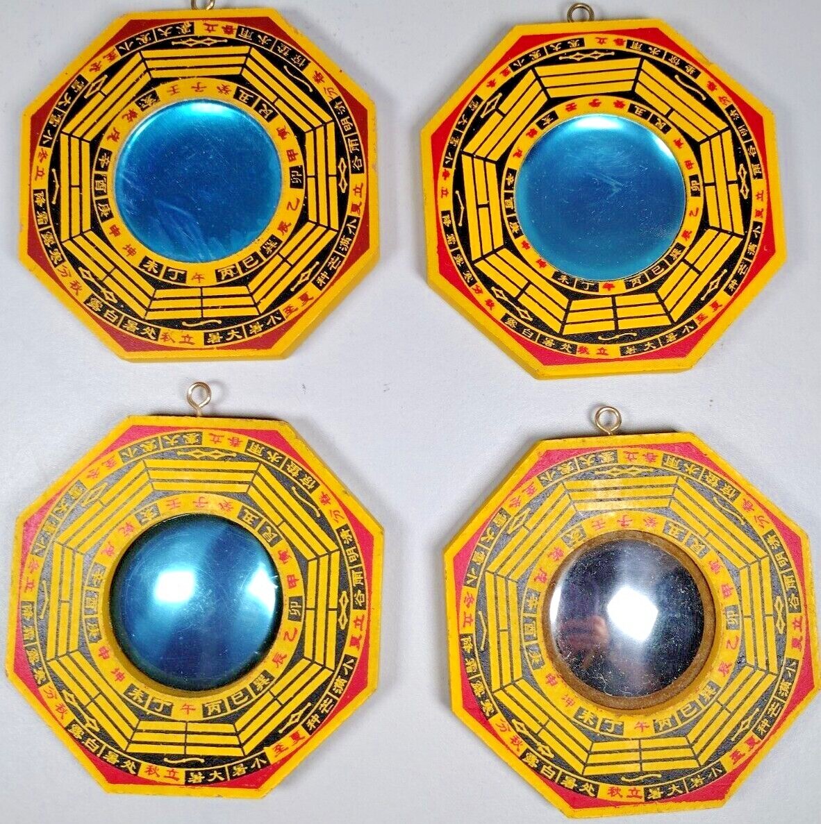 Good Luck Chinese Mirror Feng Shui Bagua Mirror Wall Decor Ward Off