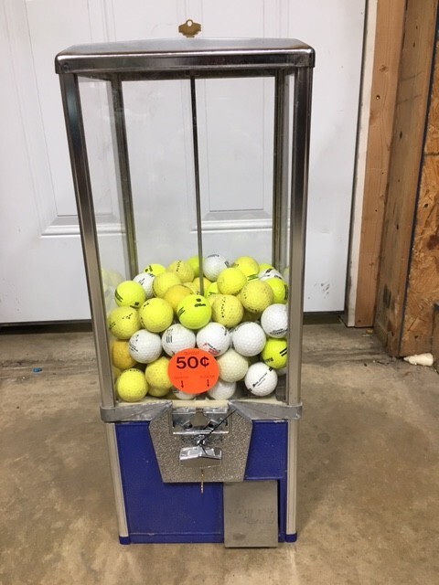 Golf Ball Vending Machine For Home Collection Man Cave Golf Store Golf ...