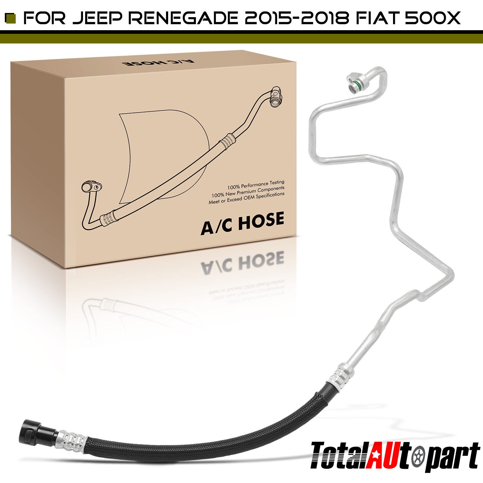 New A/C Discharge Line for Jeep Renegade 2015-2018 Fiat 500X 2016-2018 ...