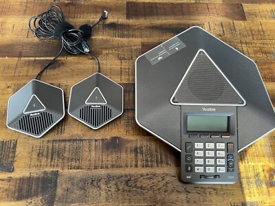 Yealink CP860 IP HD Voice Conference Phone - With 2 Mic Extenders No AC ...